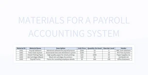 Creating An Efficient Year-Round Payroll System Excel | Template Free Download - Pikbest