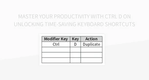 Increase Your Productivity With Tab Switching Keyboard Shortcuts Excel | Template Free Download ...