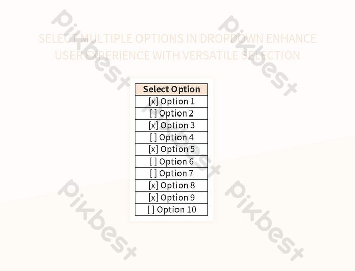 Select Multiple Options In Dropdown Enhance User Experience With Versatile Selection Excel