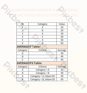 Understanding Received And Its Statistical Analysis Excel | Template Free Download - Pikbest