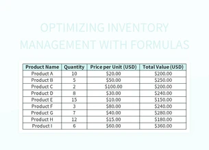 Enhancing Inventory Management Efficiency Through Asset Tagging Excel | Template Free Download ...