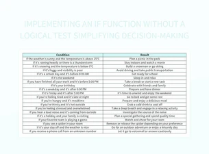 Leveraging If-Then Logic For Optimal Decision-making Excel | Template Free Download - Pikbest