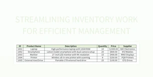 Improving Efficiency Through Streamlined Work Order Management Excel | Template Free Download ...