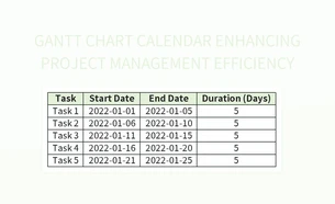 Improving Efficiency Through Automated Visual Calendar Formulas Excel | Template Free Download ...