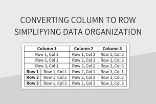 Improving Data Table Readability And Organization Using Row Indentation Excel | Template Free ...