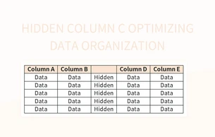 Unhiding A Column Simple Steps To Retrieve Hidden Data Excel | Template Free Download - Pikbest