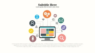"Optimizing Your Computer Screen Layout With Efficient Icon Organization" PowerPoint | Template ...