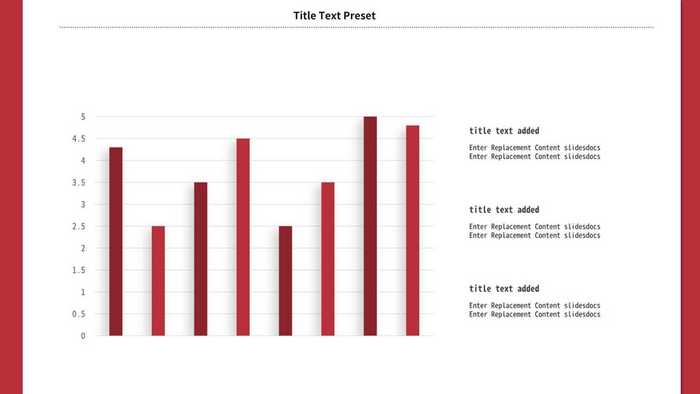 "Enhance Your Data Visualization With A Dynamic Bar Chart Showing Positive Trend" PowerPoint ...
