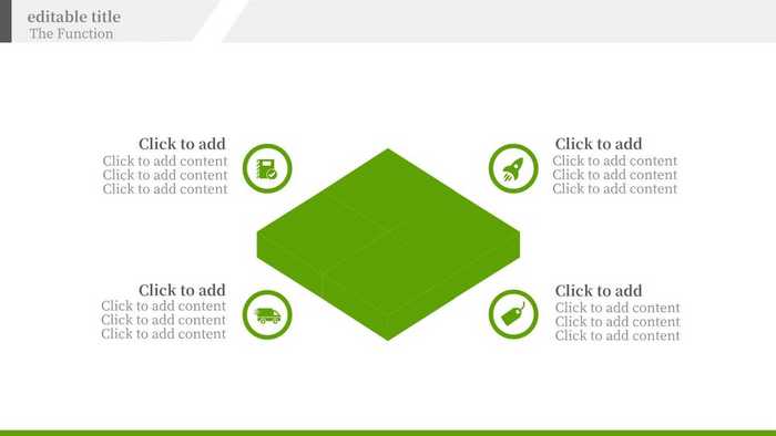 "Exploring The Meaning Behind A Green Square Diagram With Four Diverse Symbols" PowerPoint ...