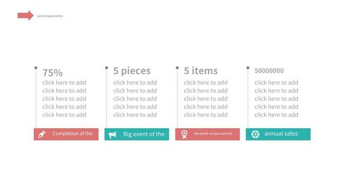 "Visualizing Data Trends: Line Graph With Left-pointing Red Arrow Process Diagram" PowerPoint ...