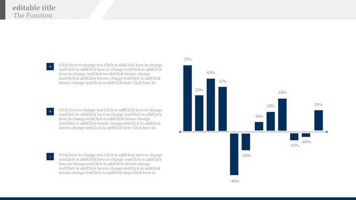 Creating A Visual Representation: Combination Bar Chart And Line Graph PowerPoint | Template ...