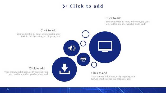 "Maximize Efficiency With A Computer Screen Displaying Variety Of Icon Diagrams" PowerPoint ...