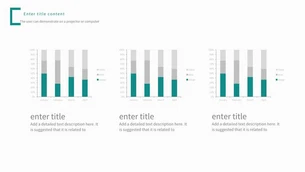 Parallel Bar Graph PowerPoint | PPTX Template Free Download - Pikbest