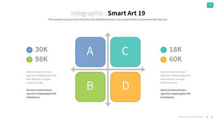 "How To Optimize Your Computer Screen With Four Unique Colored Squares" PowerPoint | Template ...