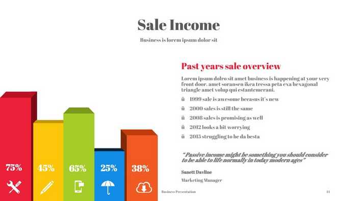 "Enhance Data Visualization With Vibrant Bar Chart Icons" PowerPoint | Template Free Download ...