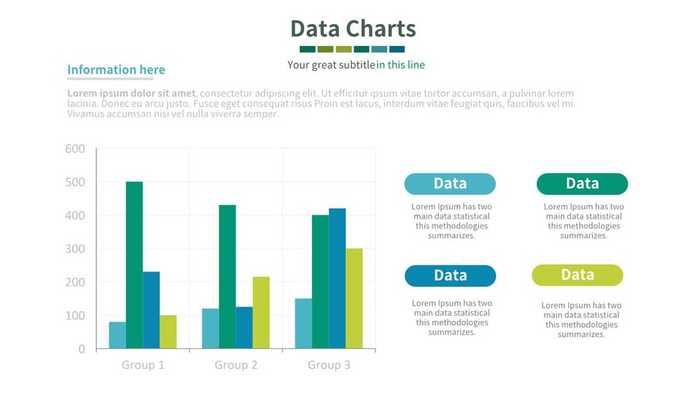 "Visualizing Group Distribution With A Bar Chart" PowerPoint | Template Free Download - Pikbest