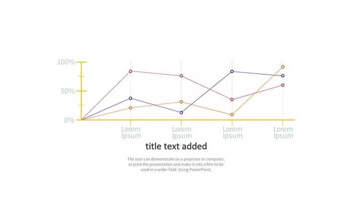 "Visualizing Regional Population Density With A Line Graph" PowerPoint | Template Free Download ...