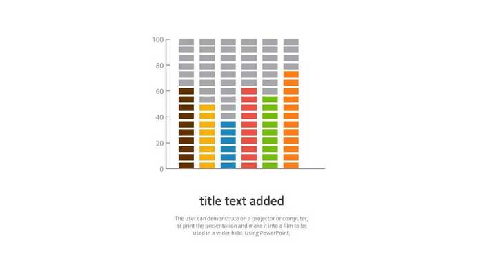 "Enhance Your Data Visualization With A Colorful Bar Chart" PowerPoint | Template Free Download ...