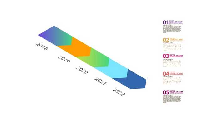 "Vibrant Bar Graph Featuring Color-Coded Numbers" PowerPoint | Template Free Download - Pikbest