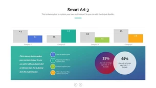 Computer Screen With Bar Chart PowerPoint | Template Free Download - Pikbest