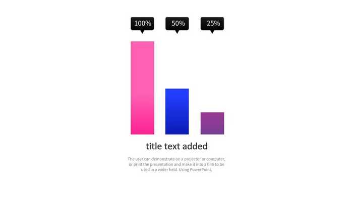 "Visualizing Data: Bar Chart Infographic With Interactive Speech Bubbles" PowerPoint | Template ...