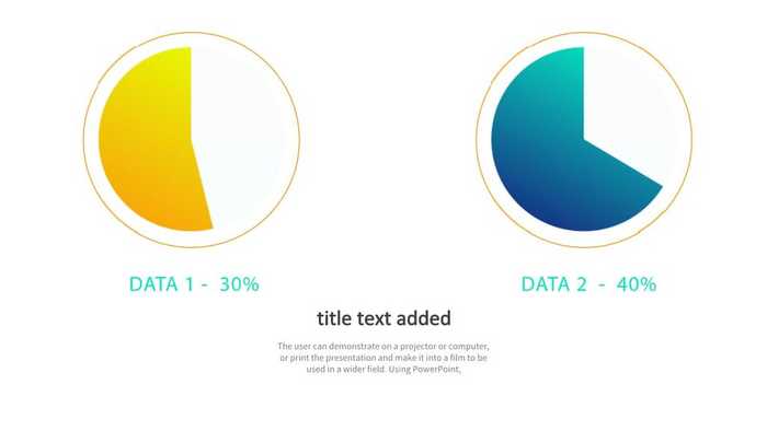 "membayangkan Data: Carta Pai Dwi Yang Mewakili Peratusan Pengedaran Data" | PowerPoint percuma ...