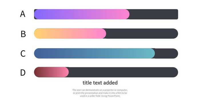Enhance Your Data Visualization With A Set Of Four Multicolored Bar Charts PowerPoint | Template ...