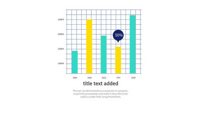"Visualizing Data With A Line Graph And Balloons" PowerPoint | Template Free Download - Pikbest