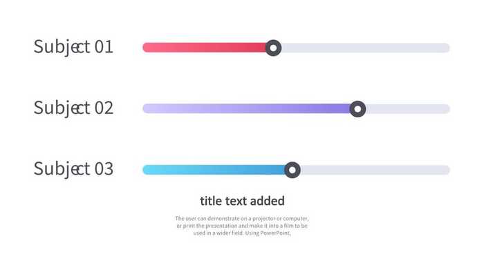 "Visualizing Data With A Set Of Four Distinctive Color Bar Charts" PowerPoint | Template Free ...