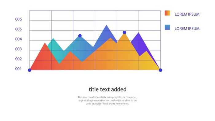 Analyzing Data Trends: Visualizing Quantity And Types With Line Graphs PowerPoint | Template ...