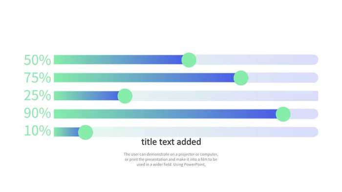 Analyzing Data Trends: Visualizing With A Line Graph Featuring Green And Blue Points PowerPoint ...
