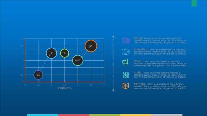 "Enhancing Data Visualization: Graph And Line Chart Displayed On Computer Screen" PowerPoint ...