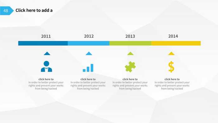 Using Colorful Icons To Enhance Line Graph Visualization Powerpoint Template Free Download