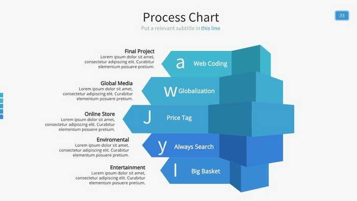 How To Optimize Your Workspace With A Blue Cube Computer Screen PowerPoint | Template Free ...