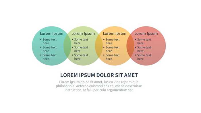 "Exploring The Concept Of Overlapping Circles Using A Visual Diagram" PowerPoint | Template Free ...