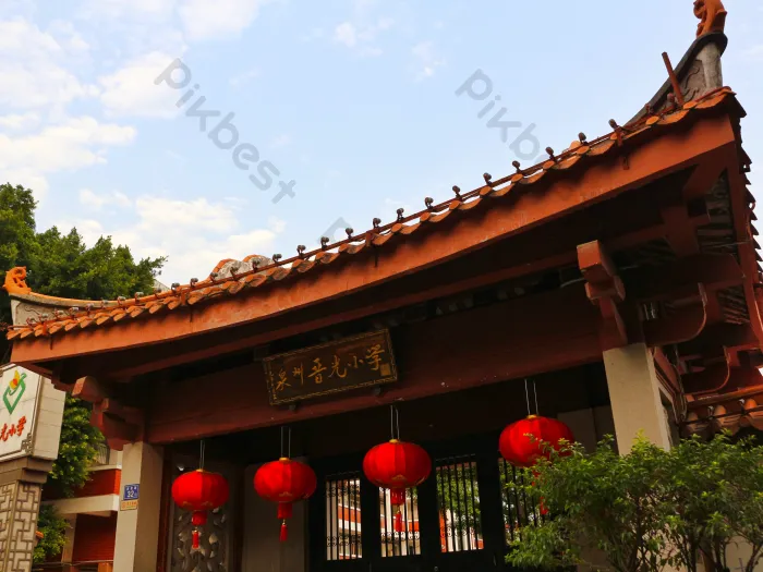 Lantern Photography Red Chinese Architecture Map | PSD Backgrounds Free ...