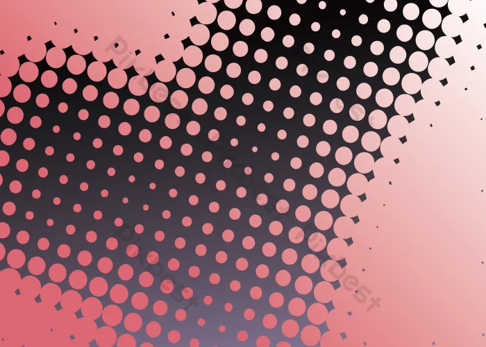 Halftone Abstract Red Background Black Dot | AI Backgrounds Free ...