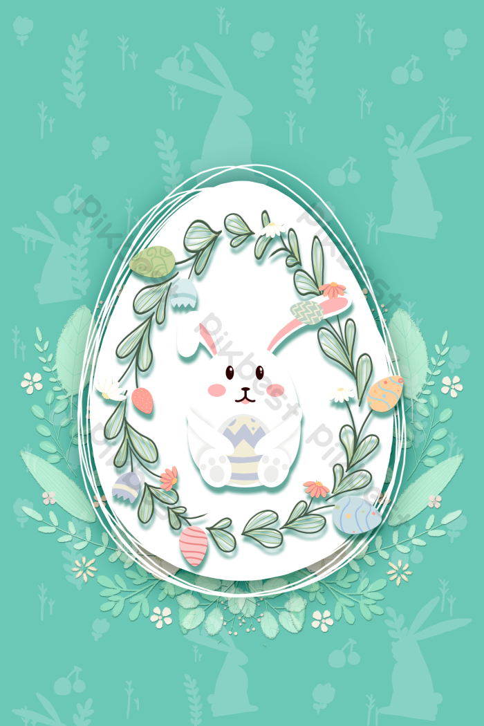 Simple Easter Fresh Backgrounds | PSD Free Download - Pikbest