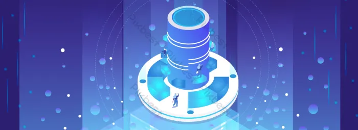Blue Data Processing Background Backgrounds | PSD Free Download - Pikbest