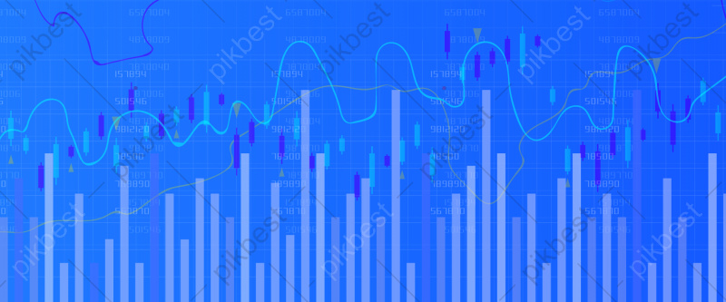 Blue Technology Histogram Data Backgrounds | PSD Free Download - Pikbest