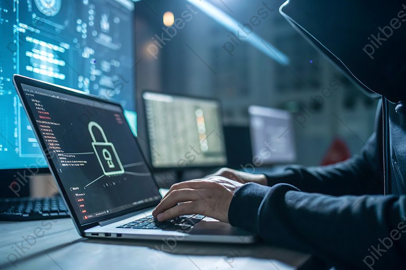 AI Security System Prevents Hacker Access To Passwords In Futuristic Design Backgrounds | JPG ...