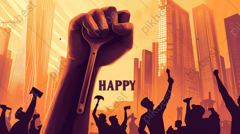Construction Workforce Under The Setting Sun Backgrounds | JPG Free ...