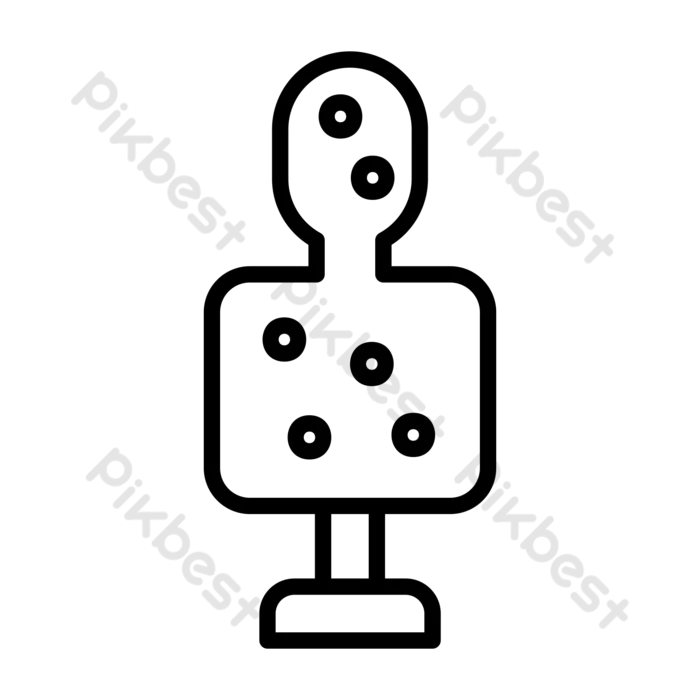 Shoots Shooting Line Icon Vector PNG Images | AI Free Download - Pikbest