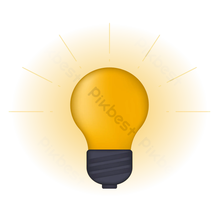 Clipart Illustration Electricity Bulb Vector PNG Images | EPS Free ...