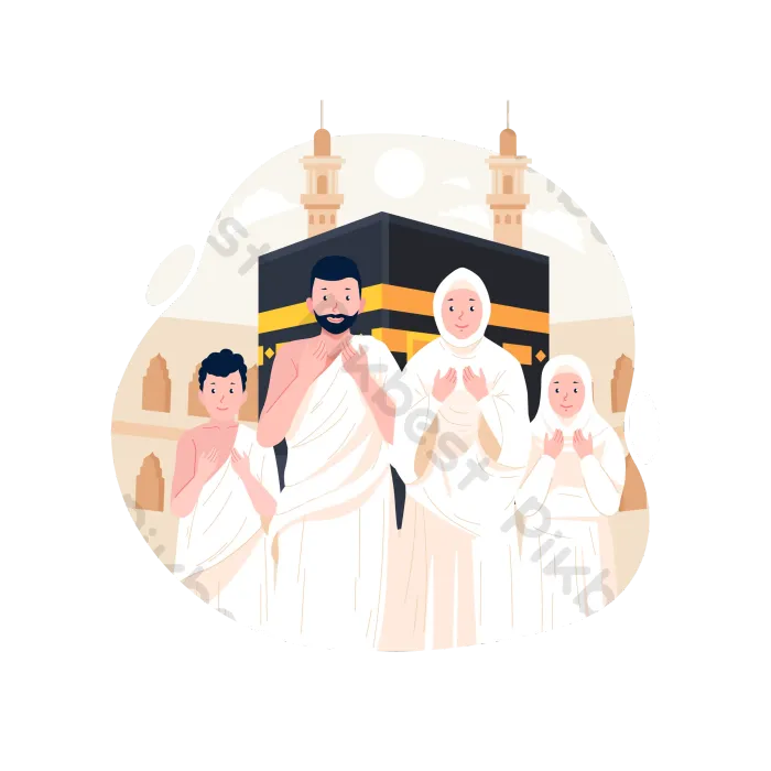 6,100+ How To Perform Hajj PNG Images | Free How To Perform Hajj ...