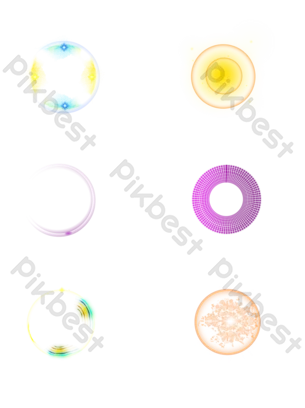 Decorative Pattern Dynamic Line Light Effect Vector Element PNG Images | PSD Free Download - Pikbest