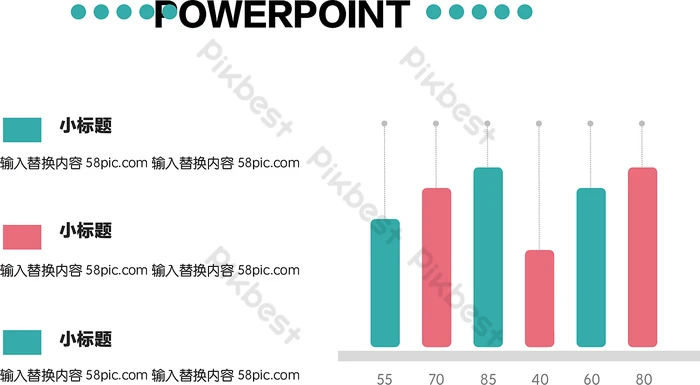 PPT Histogram With Flowchart PowerPoint | PPTX Template Free Download - Pikbest