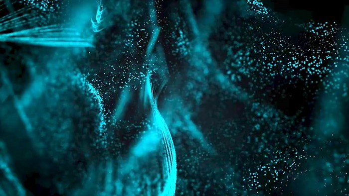 Abstract Background With Animation Blinking And Slow Motion Of Particles Video MOV Template Free ...