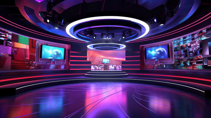 Live Stream Streaming In Action Dynamic 3d Rendered Broadcast Background Backgrounds | JPG Free ...