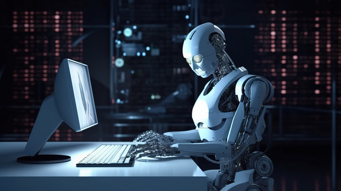 Robot Computer Assisted In 3d Rendering Backgrounds | JPG Free Download - Pikbest